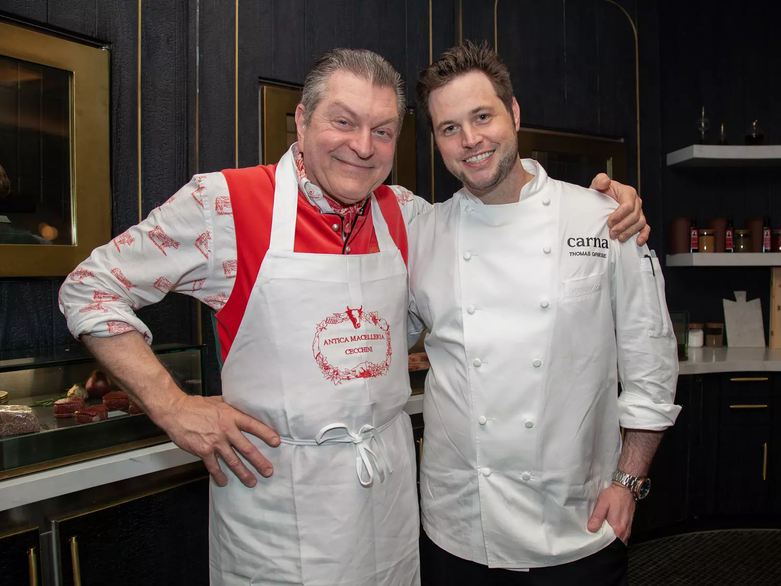 Dario Cecchini an Thomas Griese.