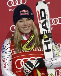 Lindsey Vonn, tay đua trượt tuyết núi cao Olympic