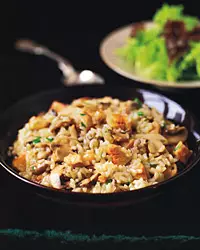 Suung jeung Hayam Risotto