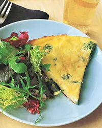 Brocoli-Rabe a Ricotta Frittata