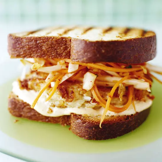 Pan-Fried Asian-Style Crab Burgers