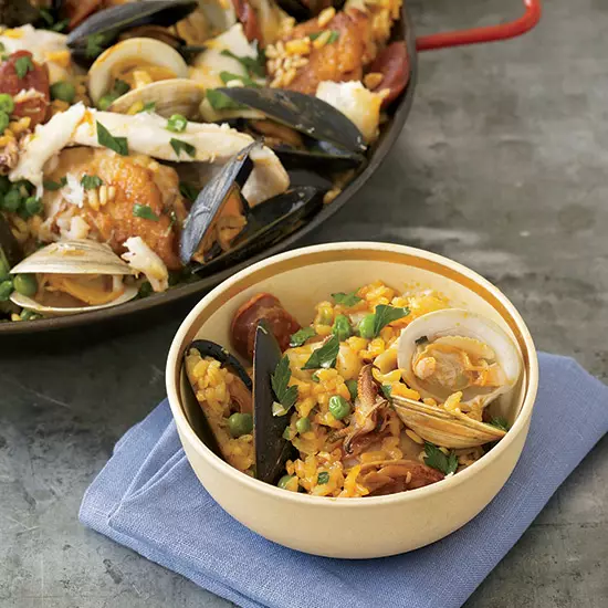 Seafood Paella