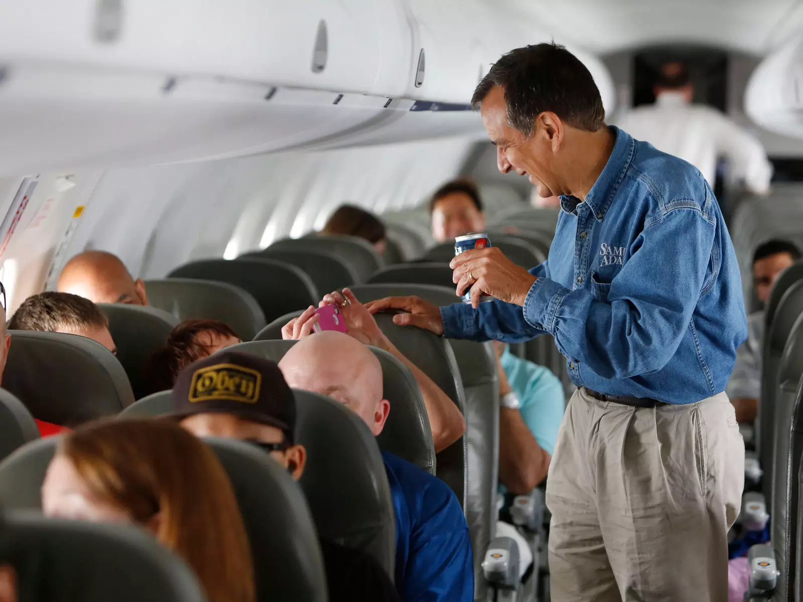 Tast de cervesa JetBlue a bord