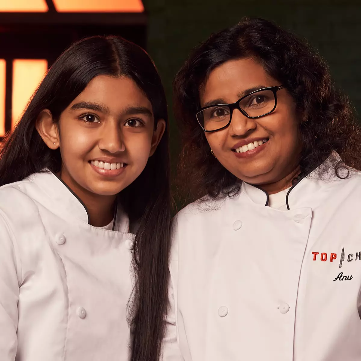 Zawodnicy Top Chef Family Style Anika i Anupama Kumar