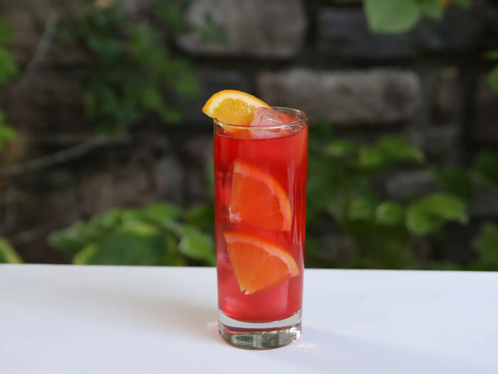 Gin, Campari, Kombucha