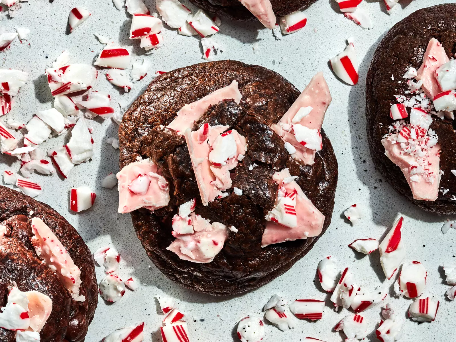 Receita de galletas de menta con triple chocolate