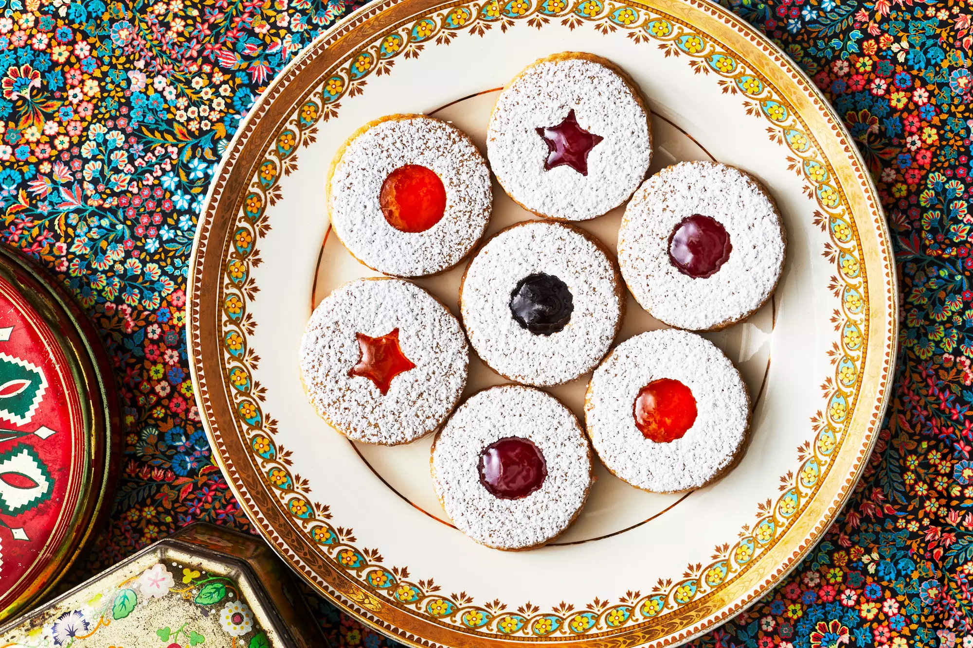 Receita de galletas de vacacións de Spitzbuben