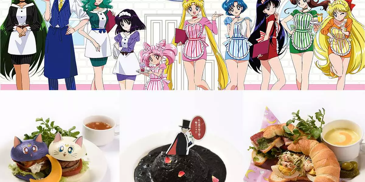 Ebben a Sailor Moon felugró kávézóban egy „tiltott” turmix található