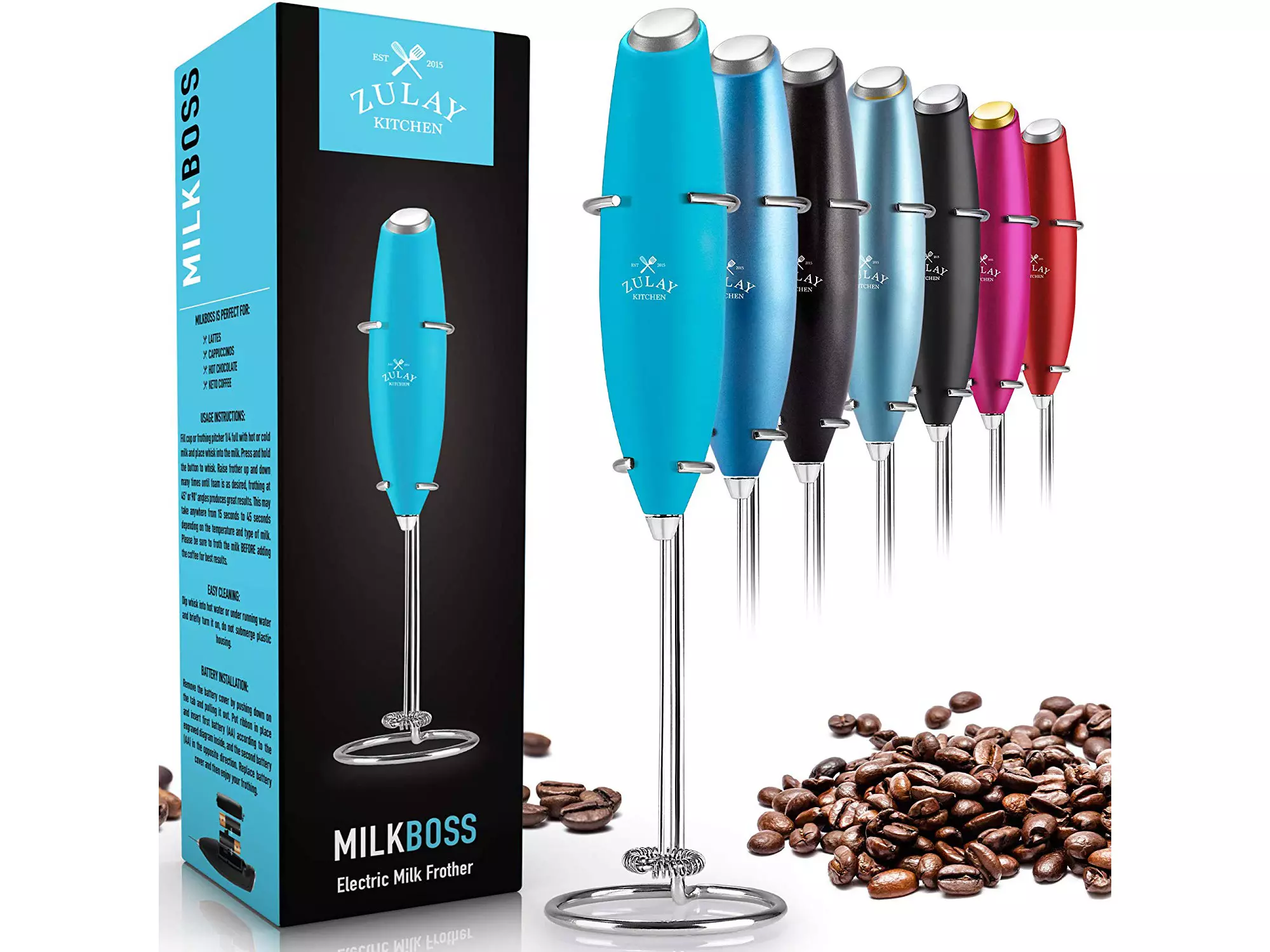 Ang Amazon Zulay High Powered Milk Frother
