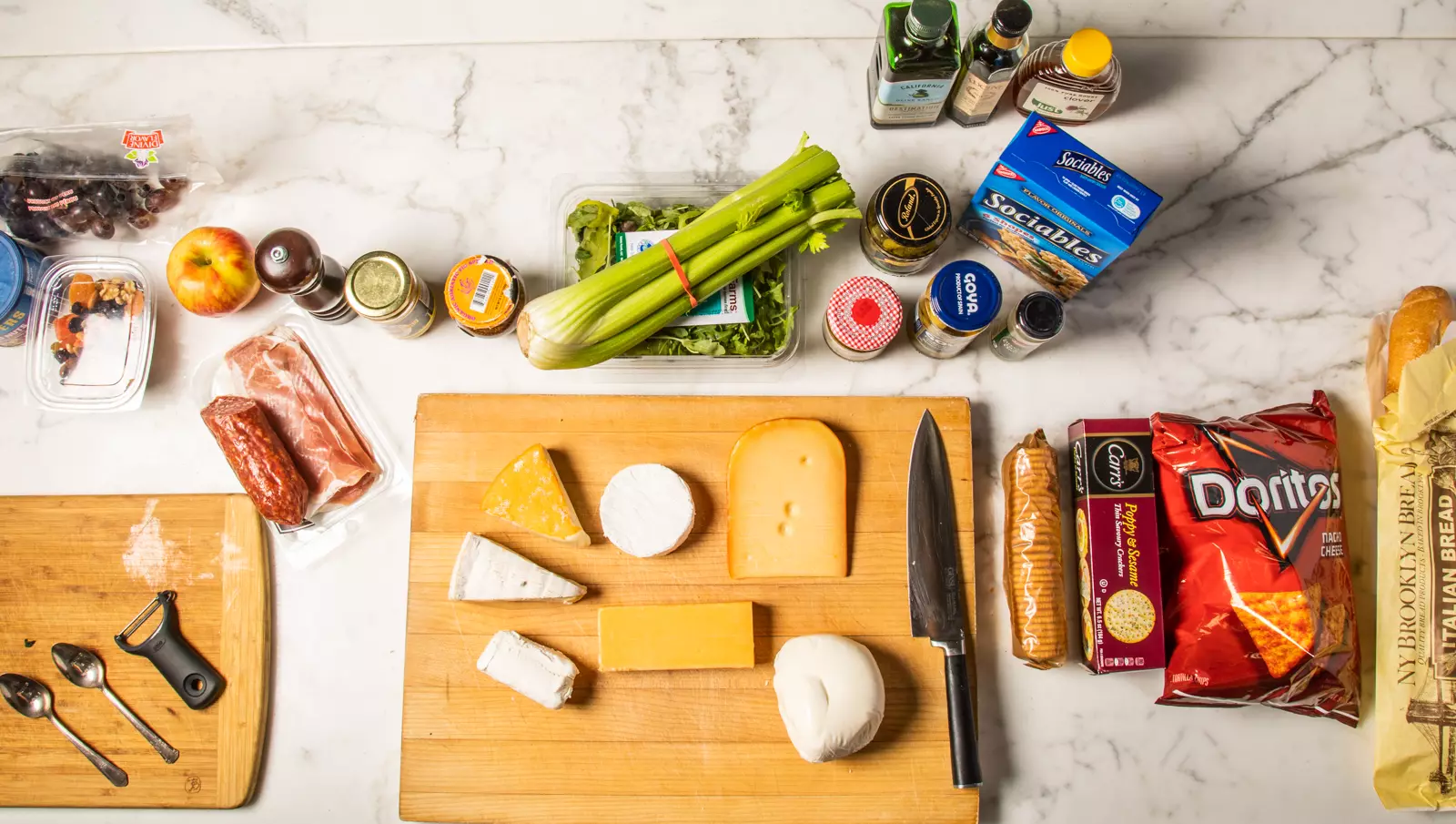 Grocery Store Cheese Board