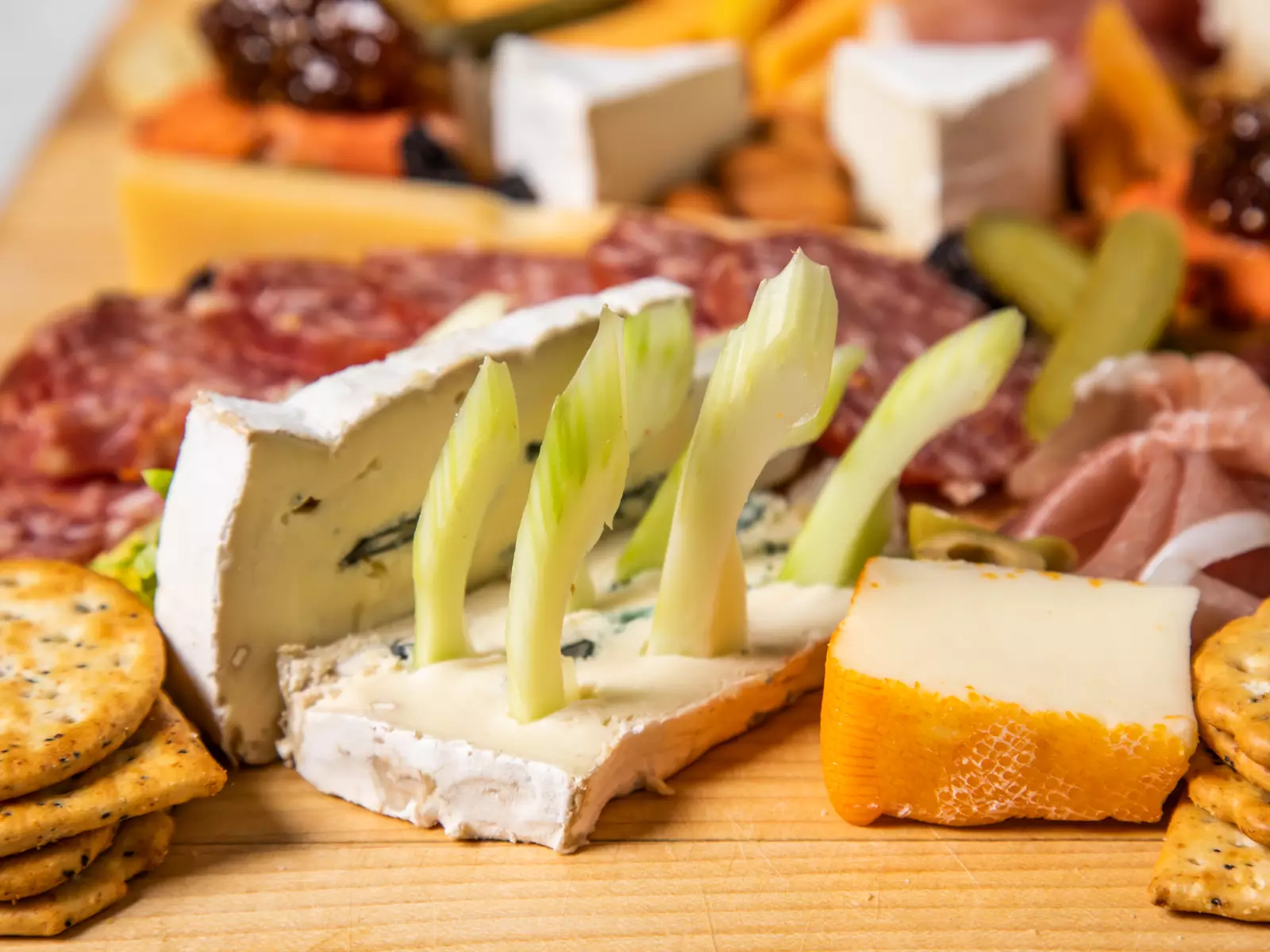 Grocery Store Cheese Board