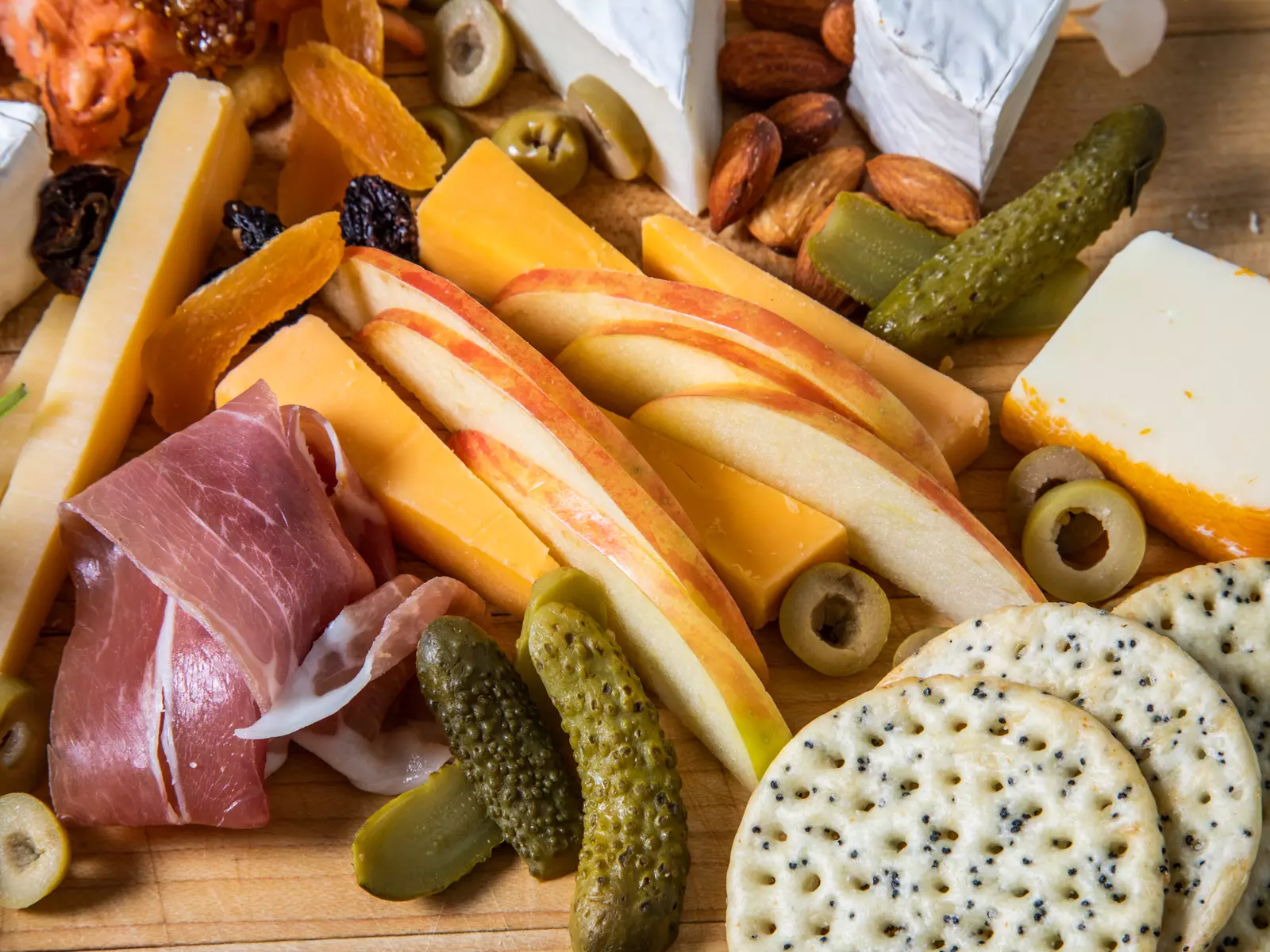 Grocery Store Cheese Board