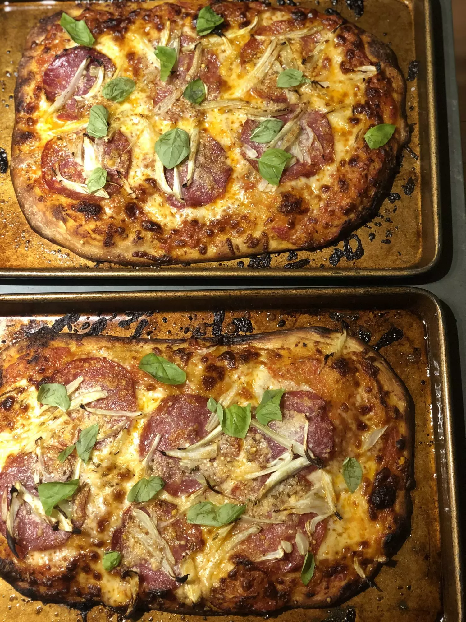 Færdig pladepande pizza