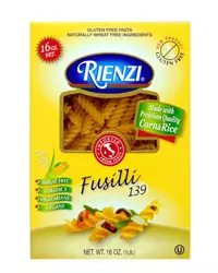 Masara ta Rienzi & Shinkafa Fusilli