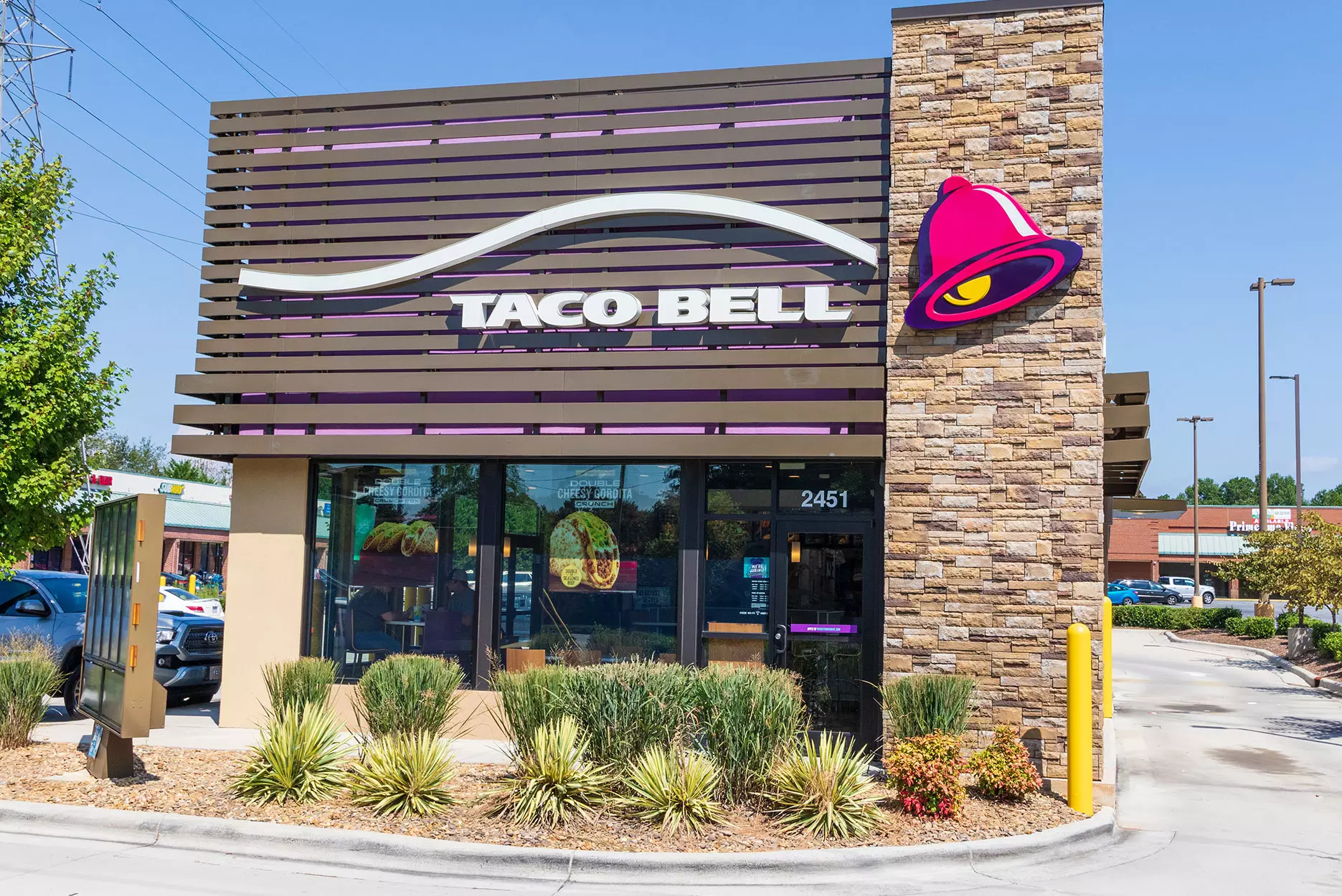 Локација на ресторанот Taco Bell