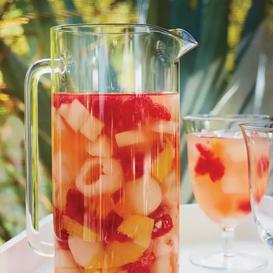 Riesling Sangria le Lychees