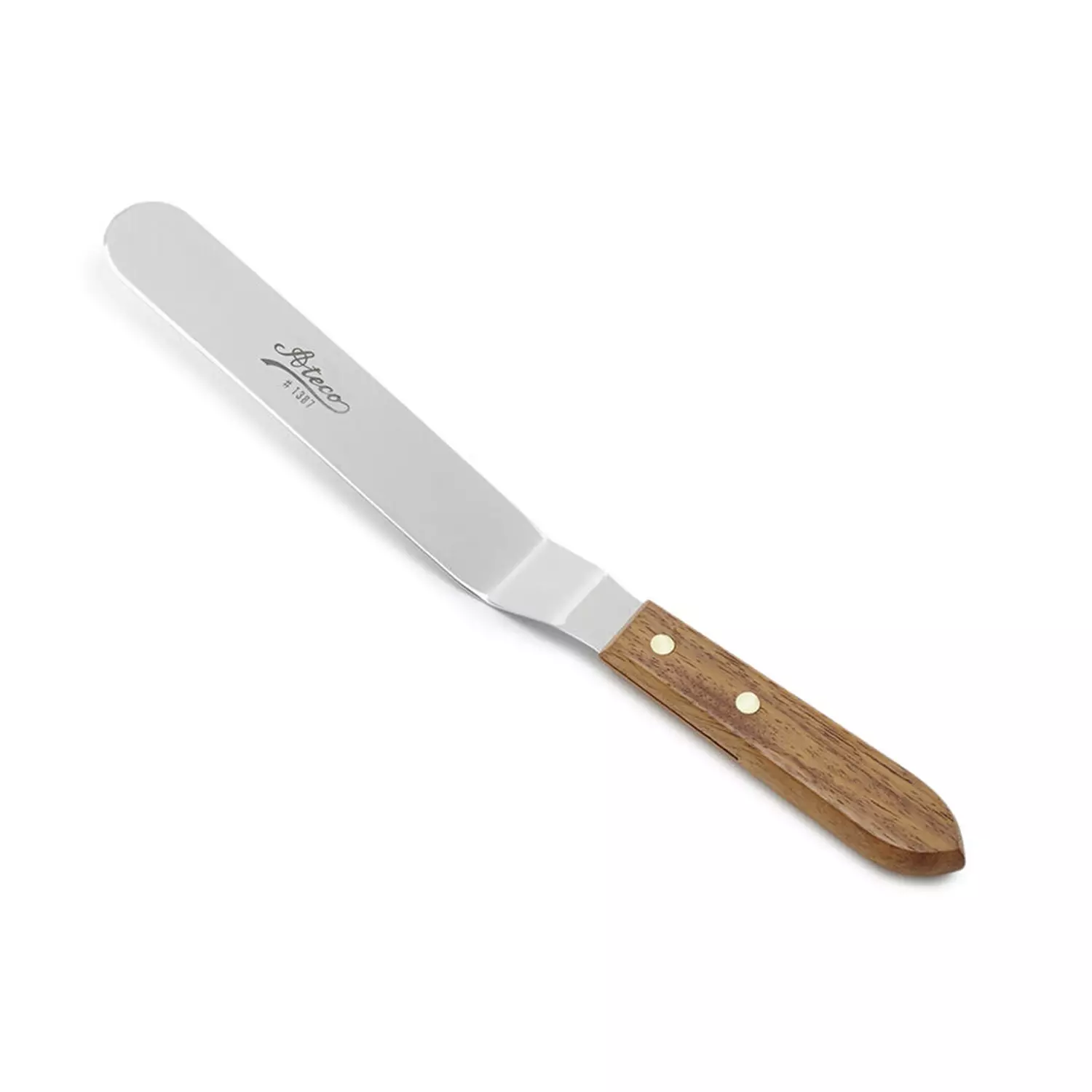 Ateco Offset Wood-Handle Icing Spatula