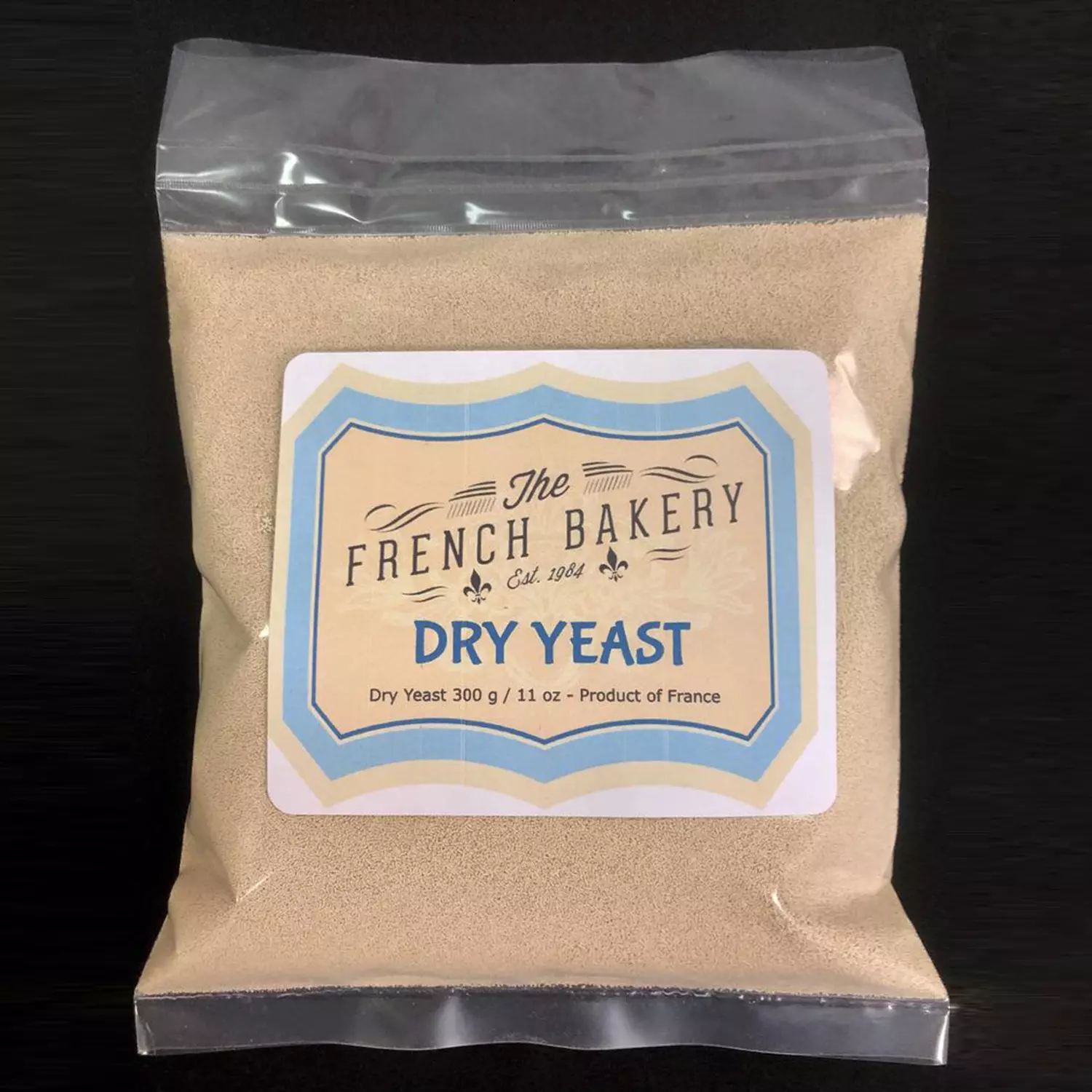 300 گرام پریمیم فوری خشک خمیر فرانسیسی روٹیوں کے لیے مثالی ہے۔