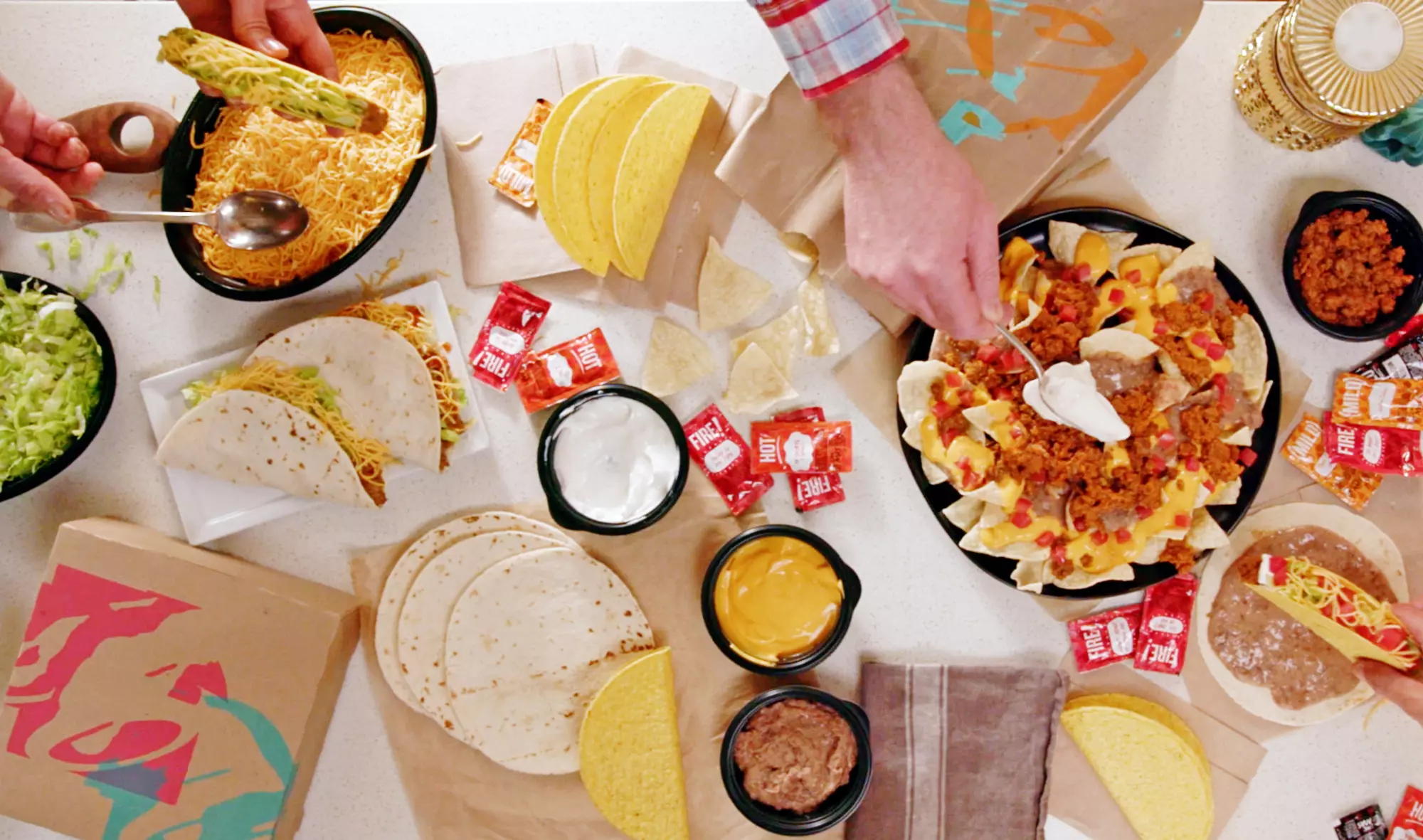 Taco Bell-Taco-Kits für zu Hause