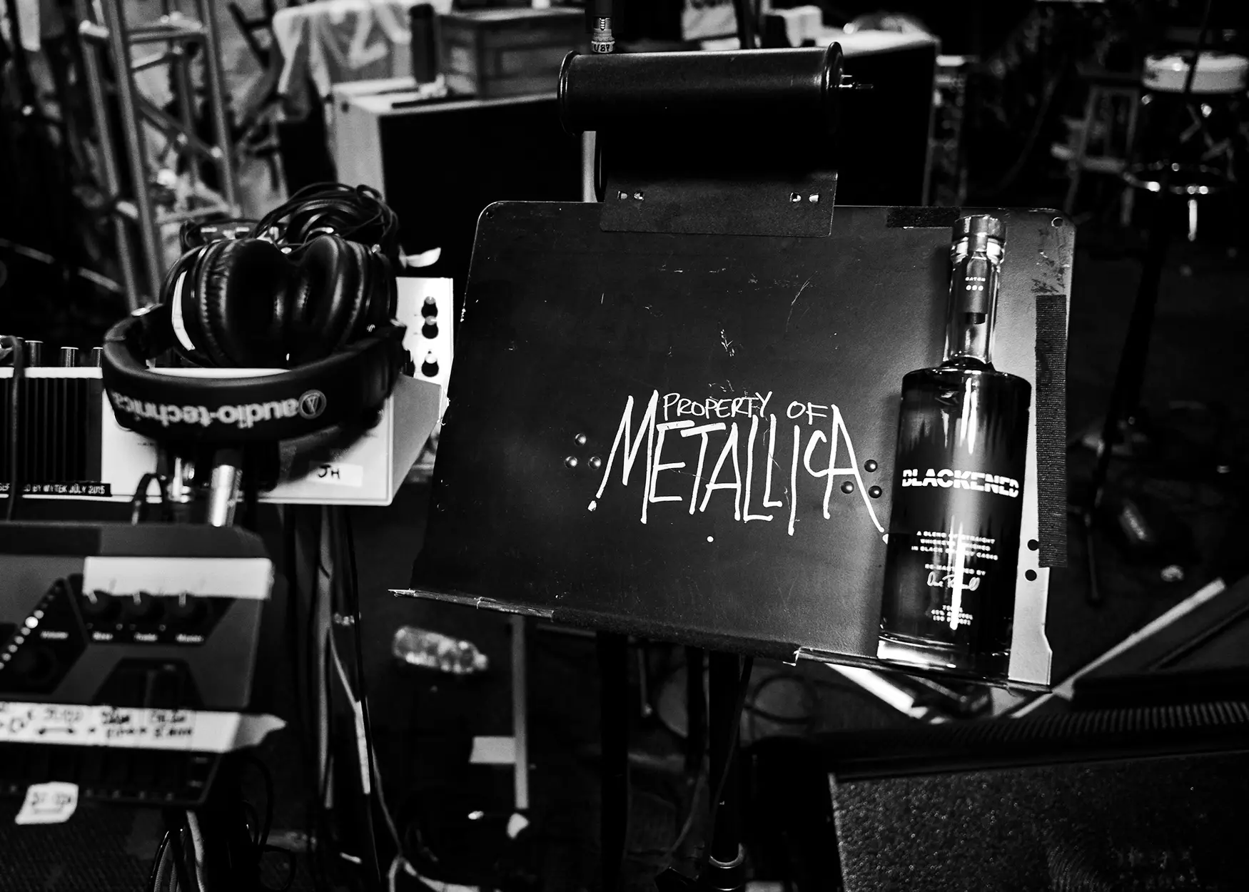 Metallica geschwärzter Whisky