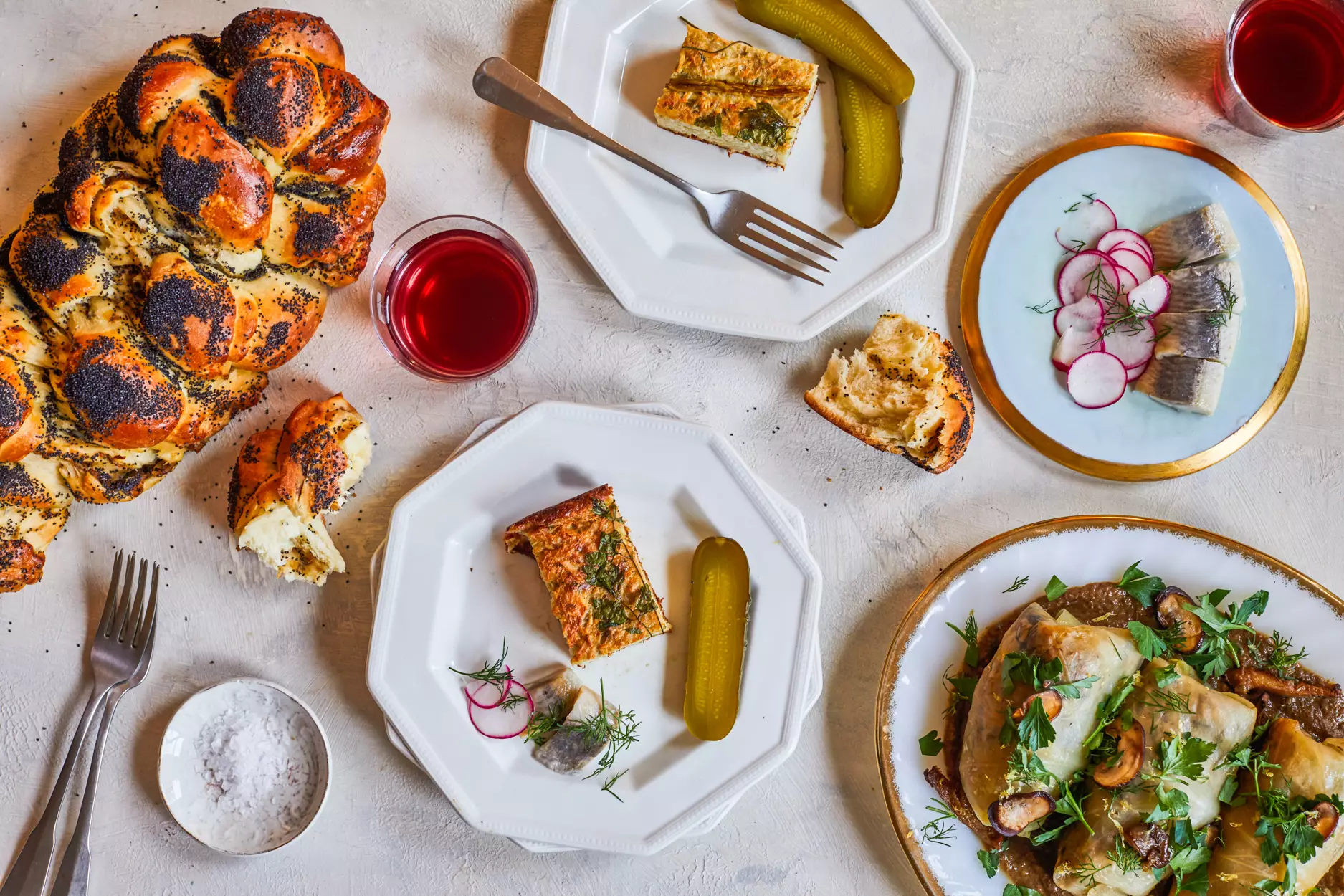 Virtual Den store store jødiske madfest