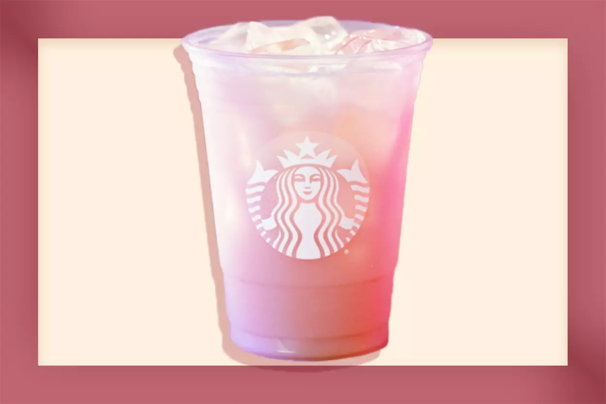 Nova beguda rosa de Starbucks