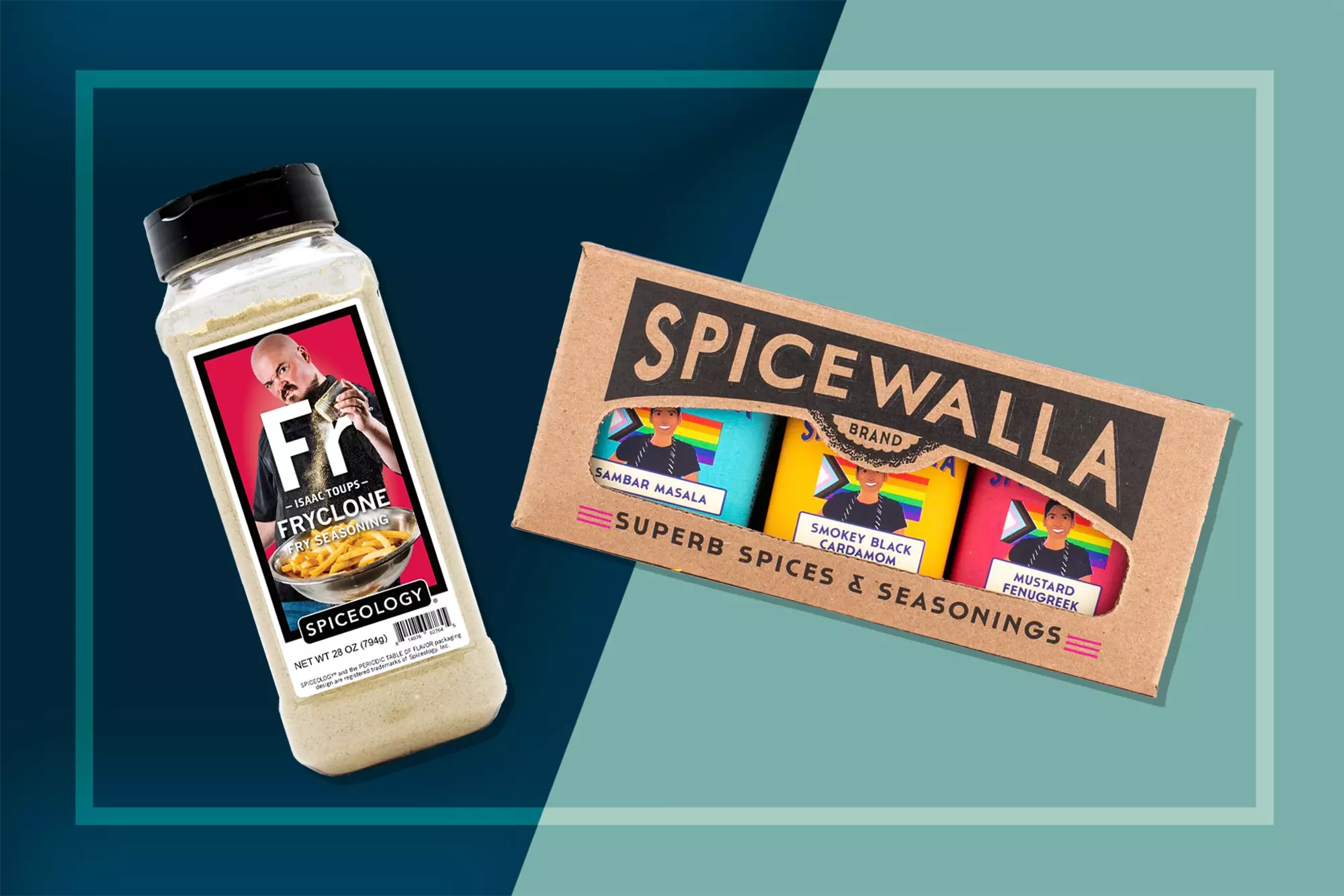 Spiceology's Fryclone kaj Spicewalla's Preeti Mistry 3-Pack Spices