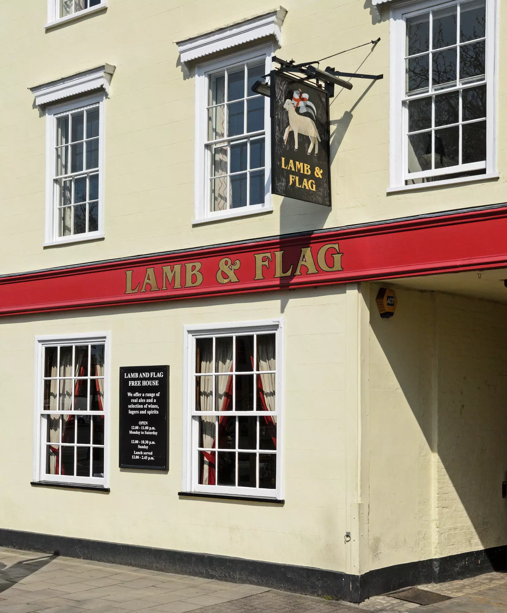 Lamb & Flag Pub i Oxford