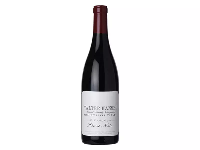 2015 Walter Hansel Pinot Noir Ahantu haherereye