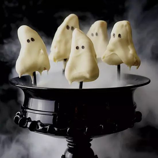 Cake Lemon Ghostly Pops