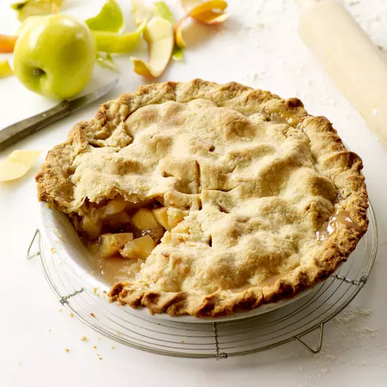 Pie ya Apple-Crust