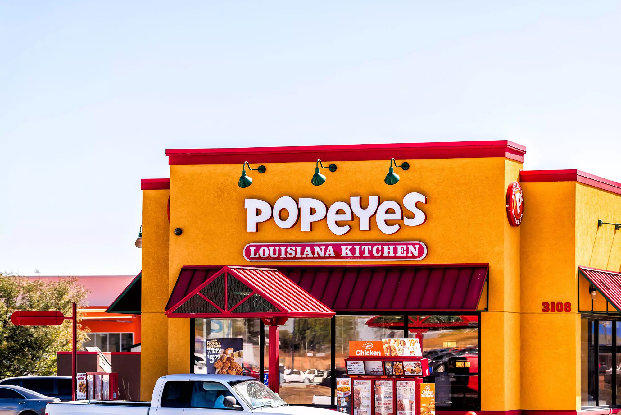 Popeyes بیرونی