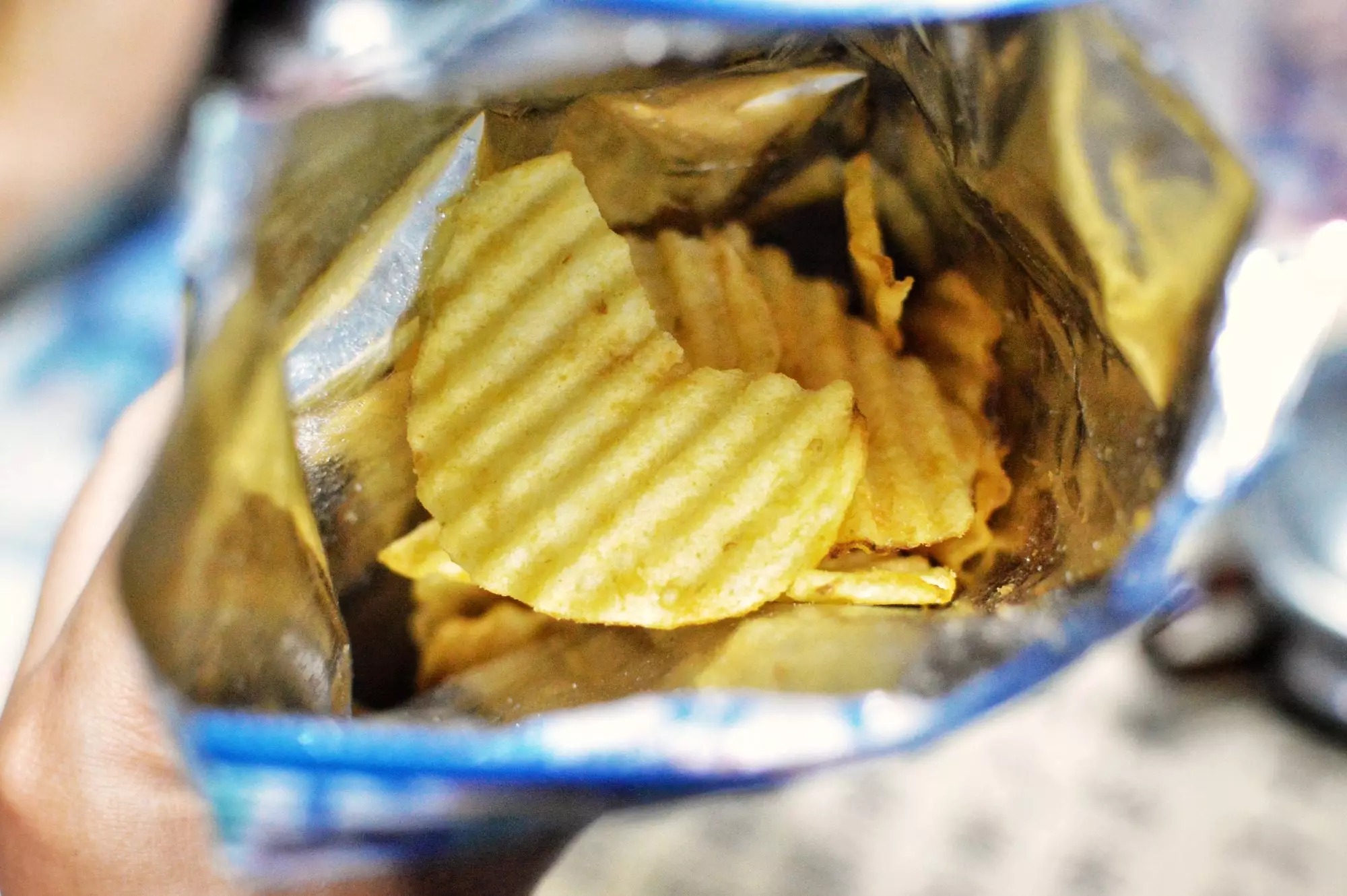 Торба с картофен чипс