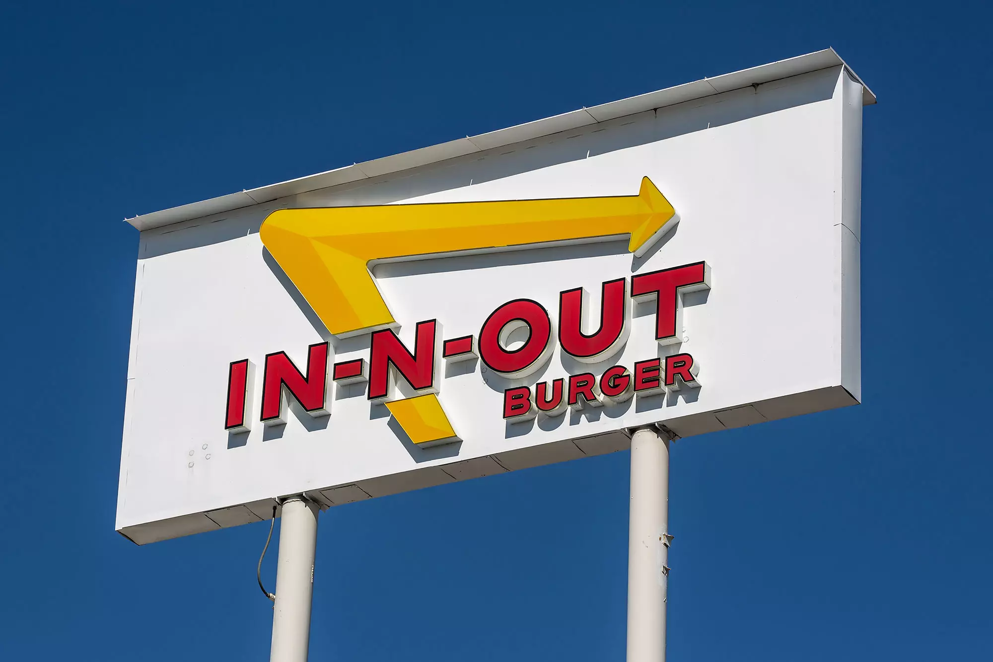 In-N-Out Burger-skylt