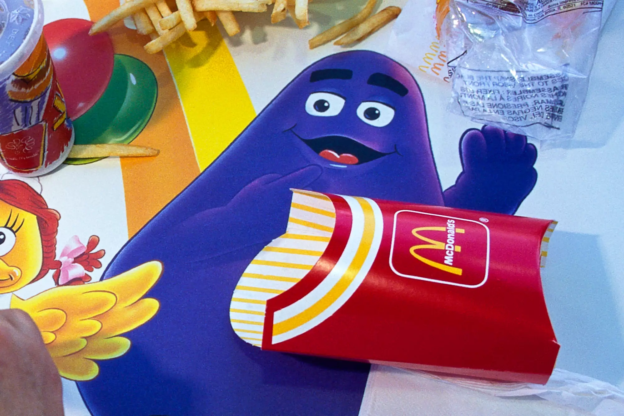 Postava McDonald's Grimace