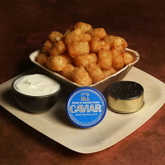 A PDT Caviar Tots