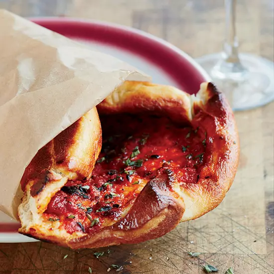 Nancy Silverton's Tomato-Rigano Pizza