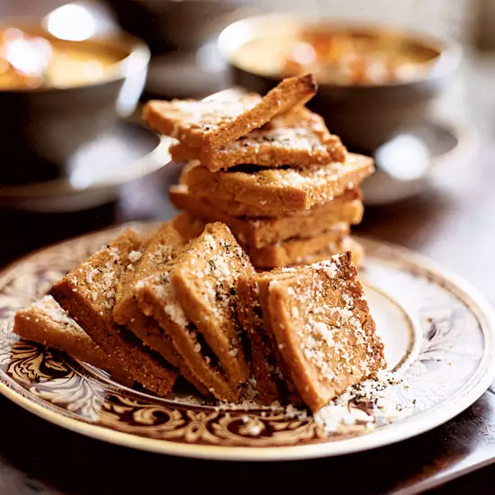 Chickpea Fries kalawan Sage na Parmesan