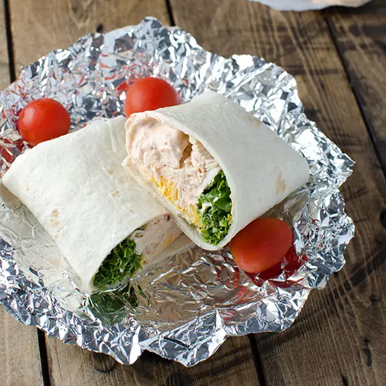 Gyorsan és egyszerűen elkészíthető Rotisserie Chicken Burrito