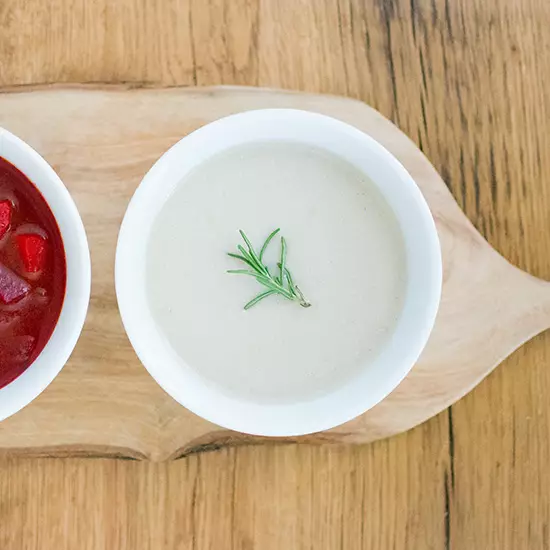 Koliflower-uye-Cashew Soup neApple