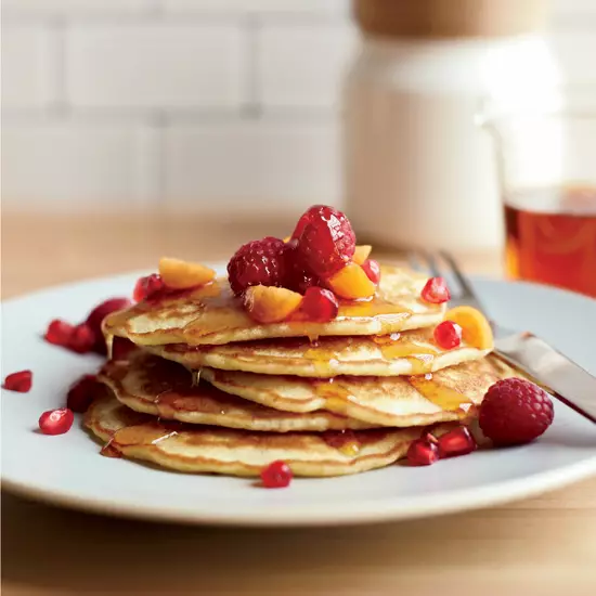 Flax-Kokosnoss Pancakes