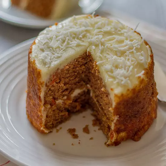 Coconut Flour Carrot Cake