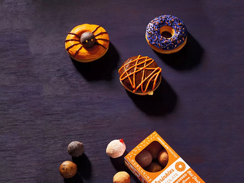 boston scream donut bakeng sa halloween e khethehileng dunkin