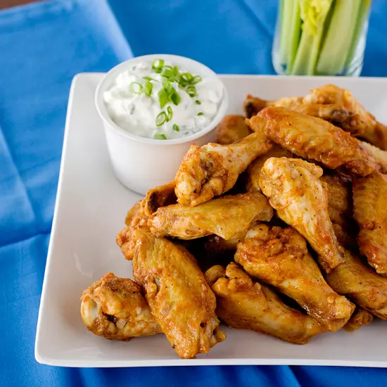 Gebakken Buffalo Chicken Wings