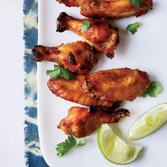 Sticky Miso Chicken Wings