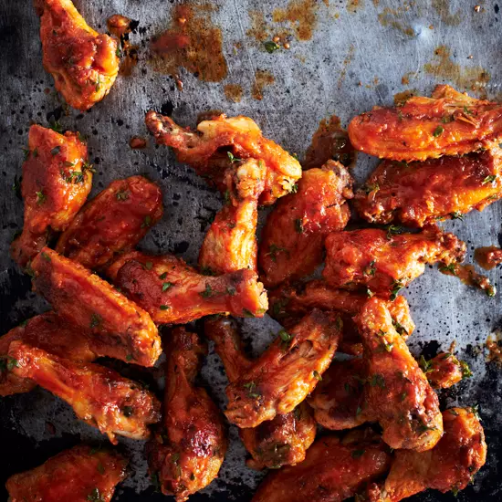 Jamaikaneschen Jerk Hot Wings