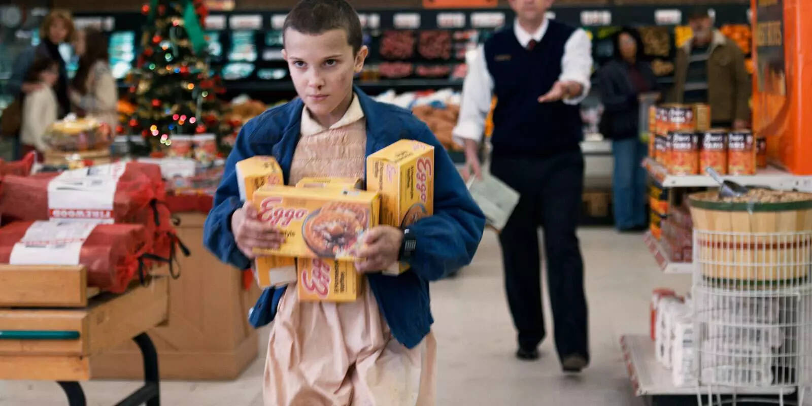 Le Ta'aloga Fe'avea'i 'Stranger Things' Ua E A'oina Eggo Waffles mo Ponesi