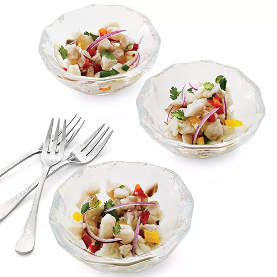 Ruĝa Snapper Ceviche