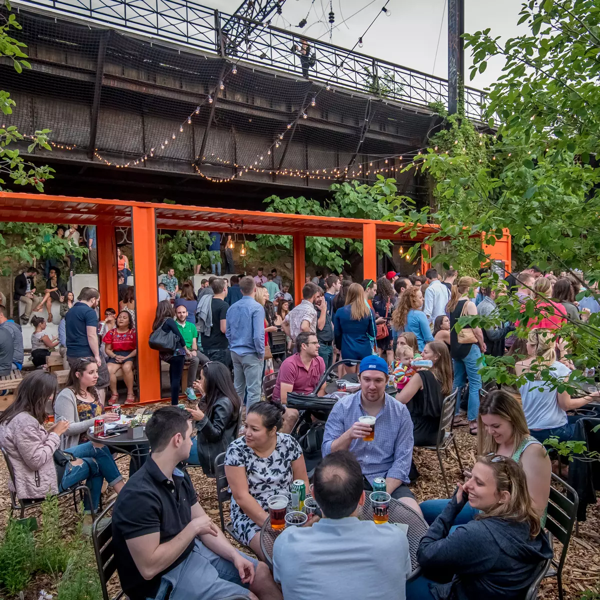 Grădina PHS la Viaduct Rail Park