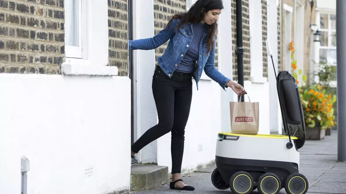 Robot de entrega de alimentos